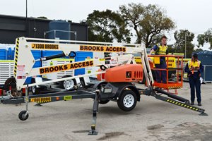Brooks Access - TRAILER MOUNTED BOOMS!
